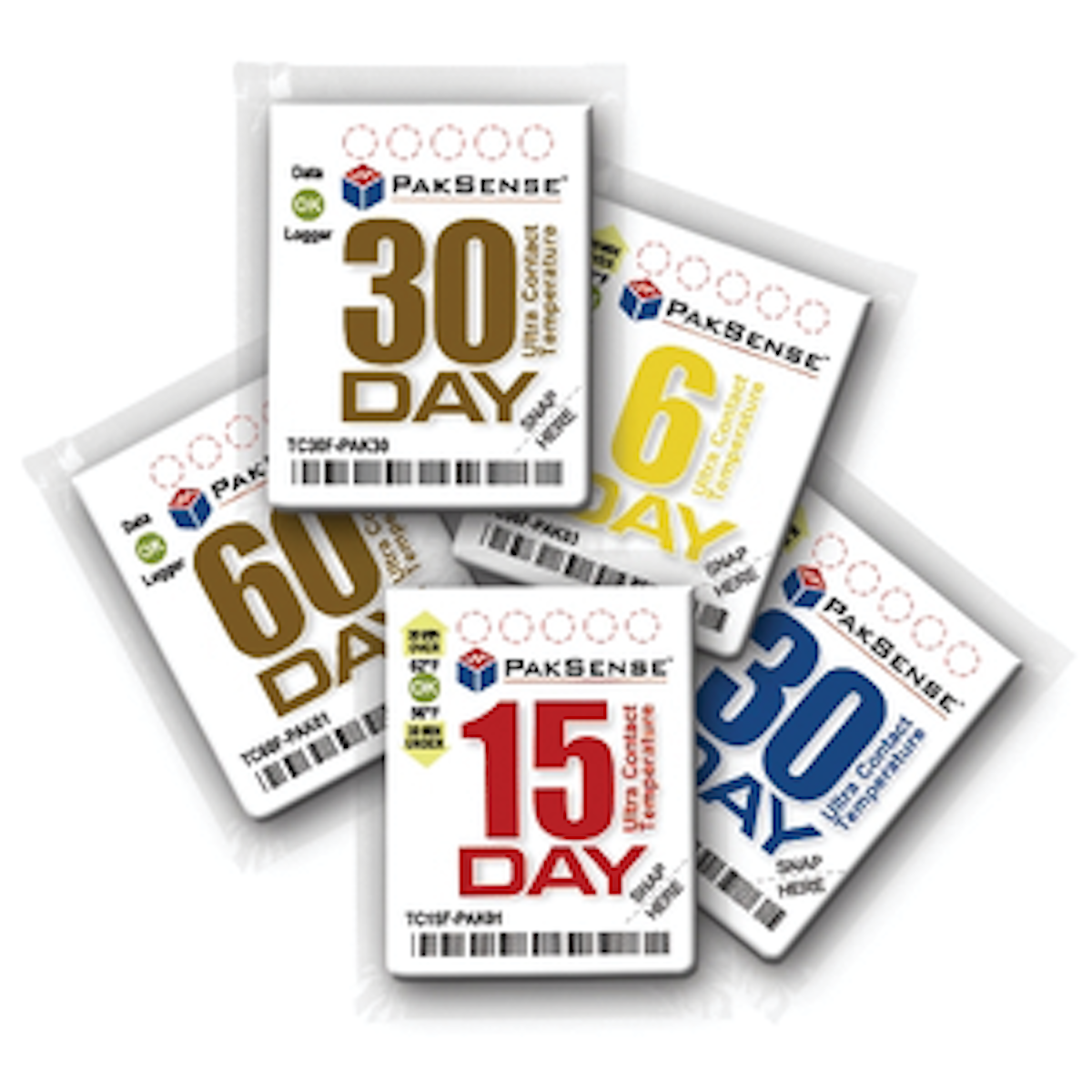 Temperature Recording Devices & Accessories From: PakSense | Food Logistics