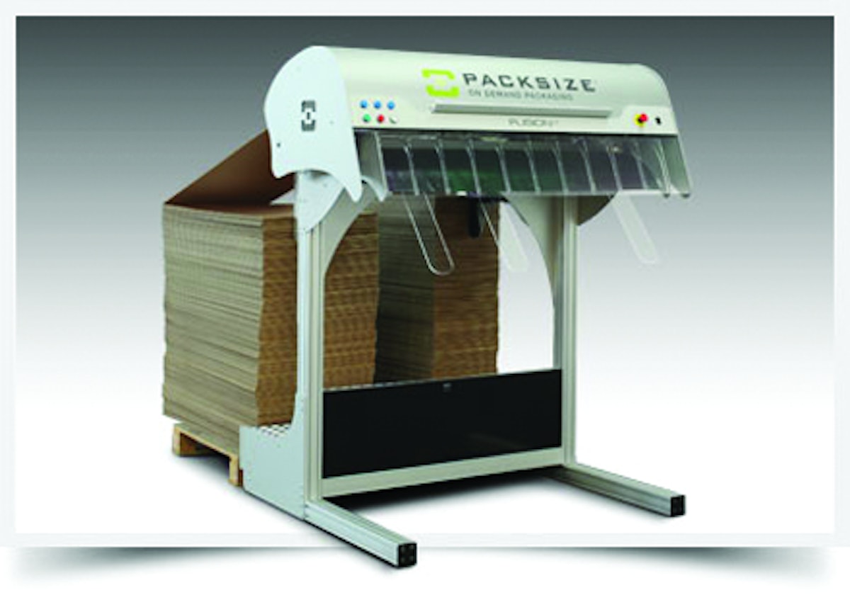 Packsize Introduces New Corrugated Converting Machine | Food Logistics