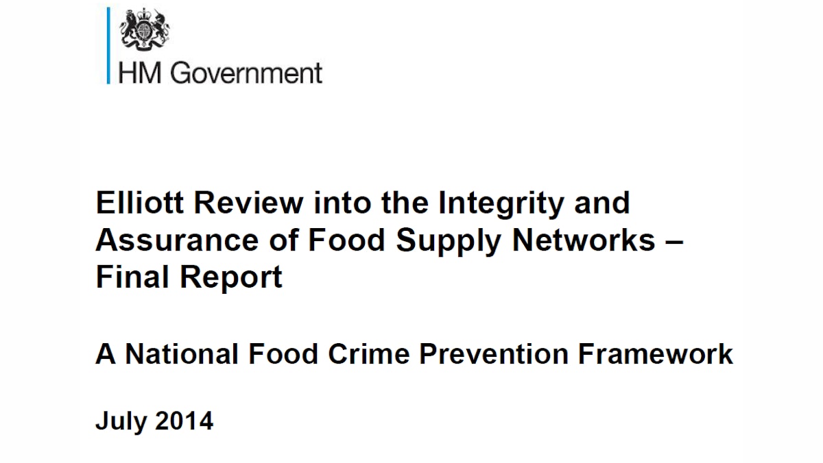 Report Examines Food Fraud And Safeguarding The Supply Chain | Food ...