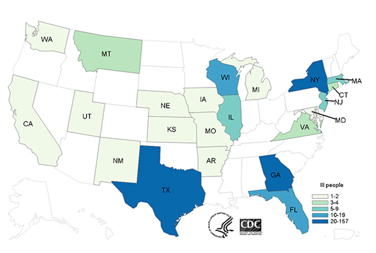 Cyclospora Infection Afflicts 457 People In 29 States | Food Logistics