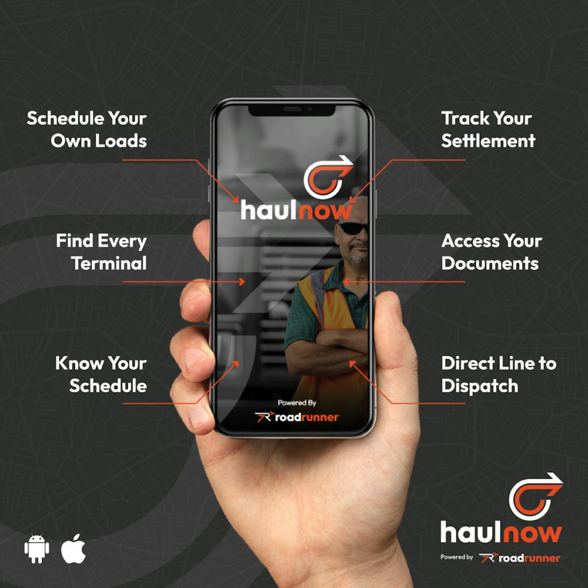 Haul Now App for Long-Haul Owner-Operators | Food Logistics