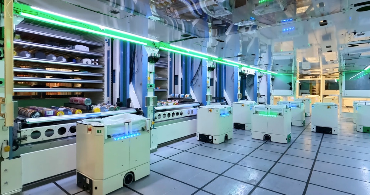 Robotic Automation for Online Grocery Optimization | Food Logistics