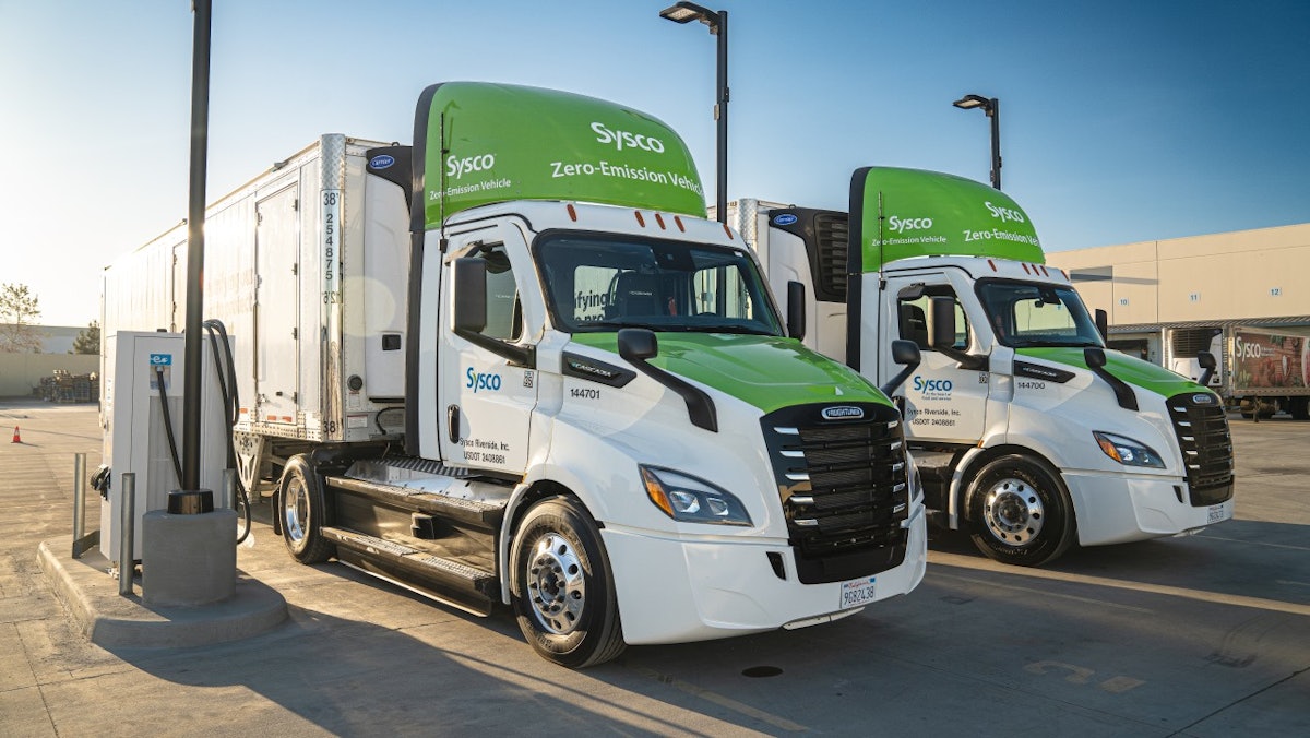 Electric Vehicle Hub Helps Sysco Advance Climate Change Commitment ...
