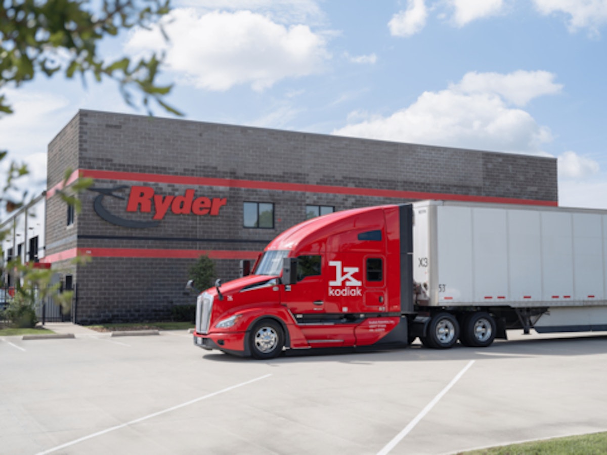 Ryder, Kodiak Open Truckport for Autonomous Trucks | Food Logistics