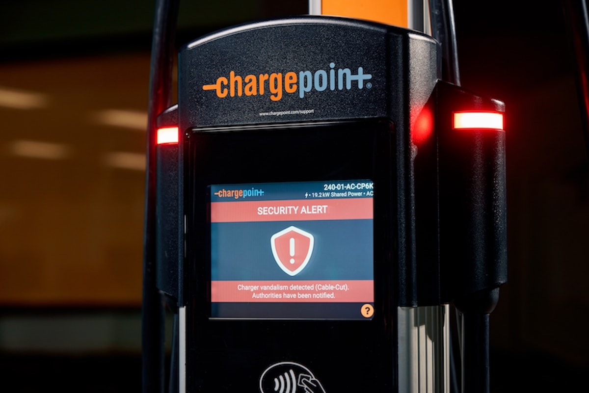ChargePoint Combats EV Charger Theft Anti-Vandalism Solutions | Food ...